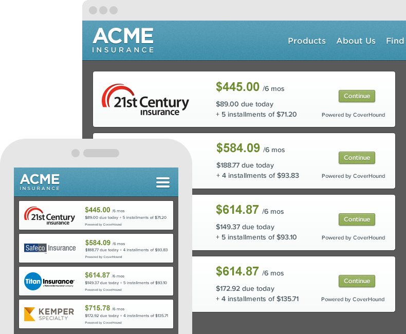 CoverHound | Partners